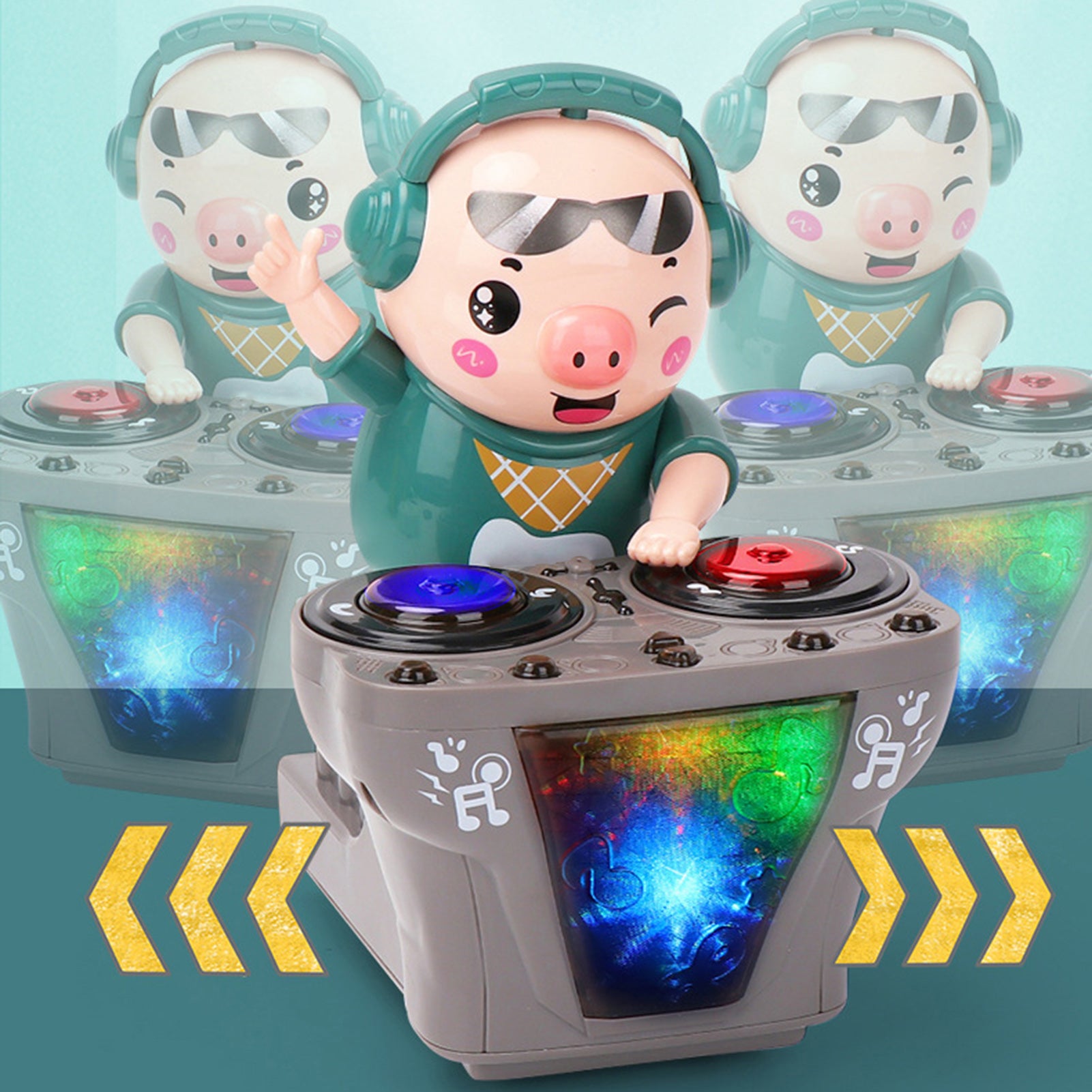 Cerdito DJ Bailarín – ALPASOSHOP.CL